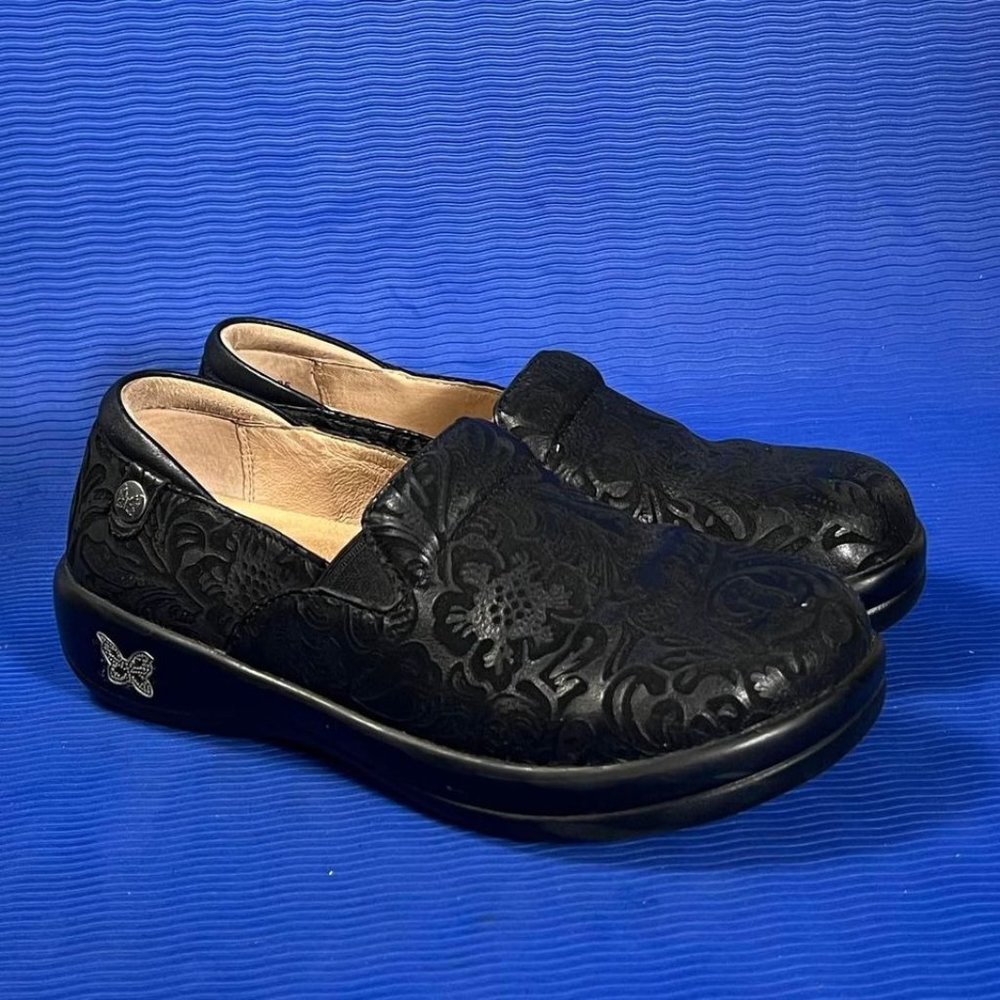 Women’s Alegria Keli Black Embossed Paisley Comfort C… - Gem